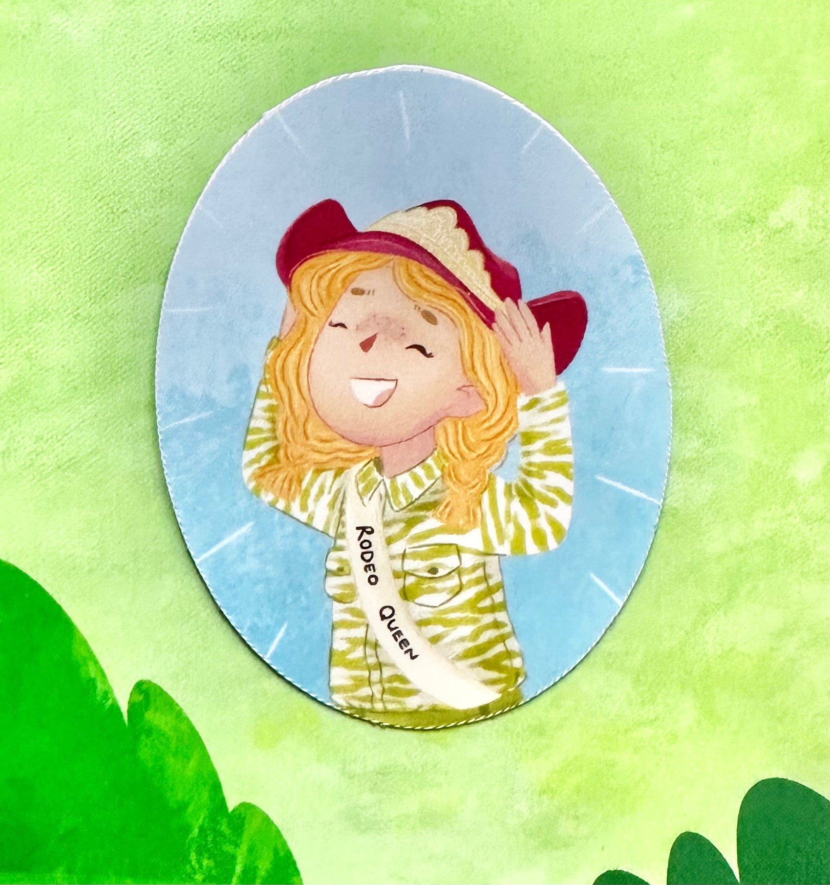 Stickers – The Girl in Lime Green Jeans